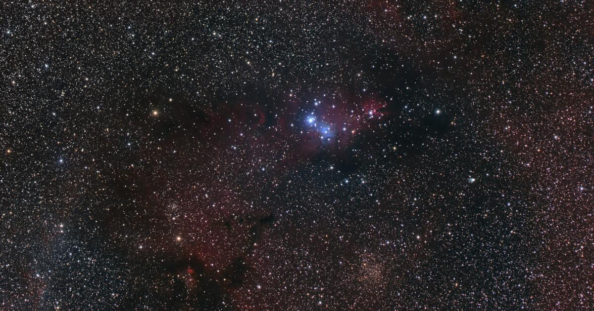 2020 Cone Nebula RGB | Telescope Live